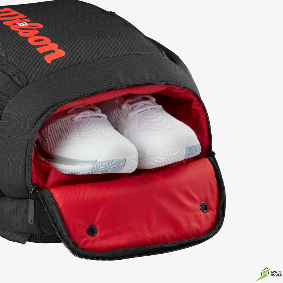 Balo Wilson Clash V3 Backpack Black/Infrared