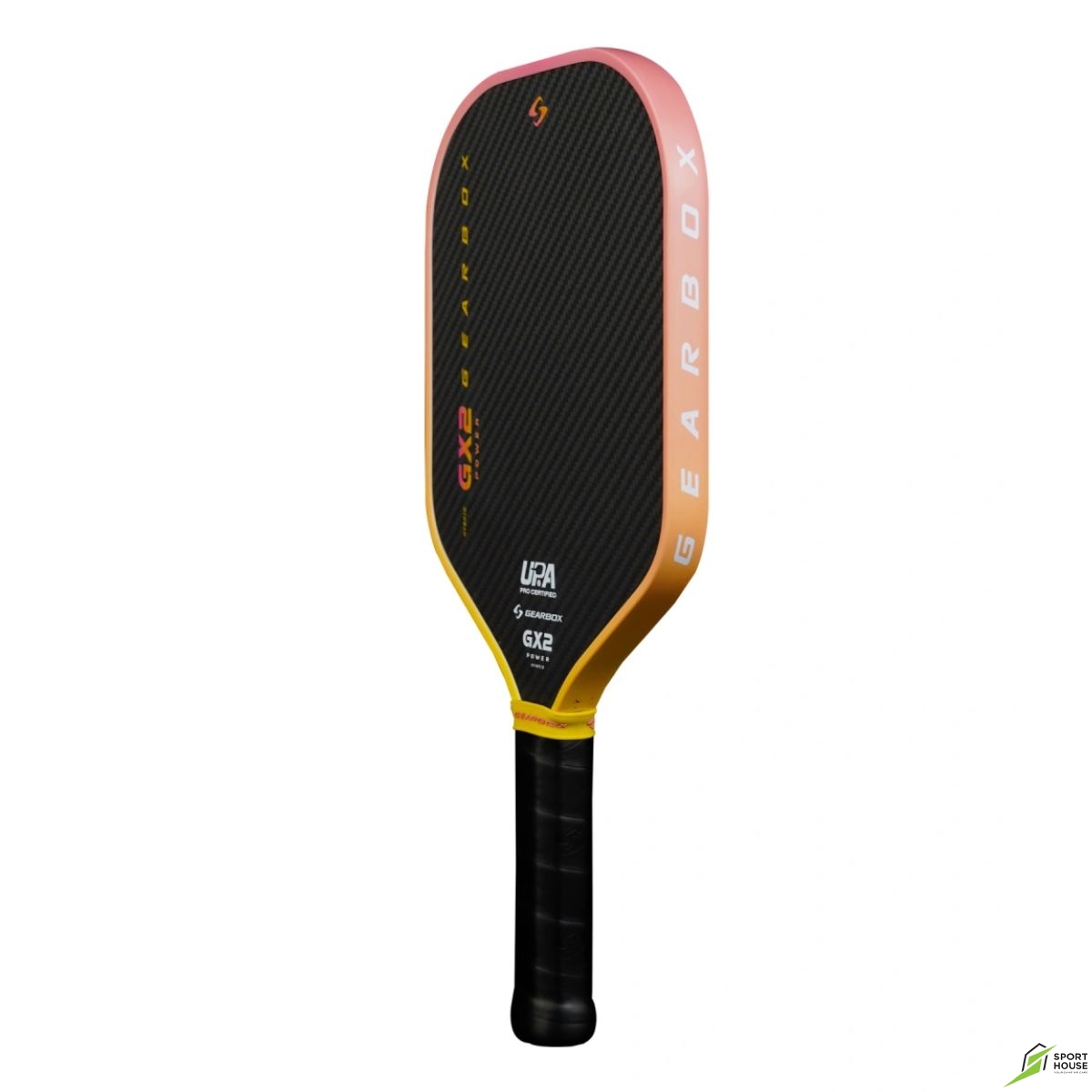 Vợt Pickleball Gearbox GX2 Power Hybrid Limited Edition Yellow Pink - 16mm